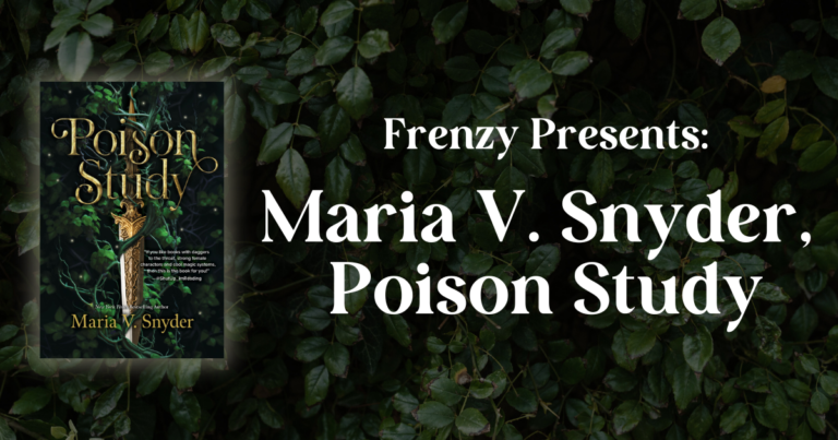 Frenzy Presents: Poison Study author, Maria V. Snyder! - HarperCollins ...